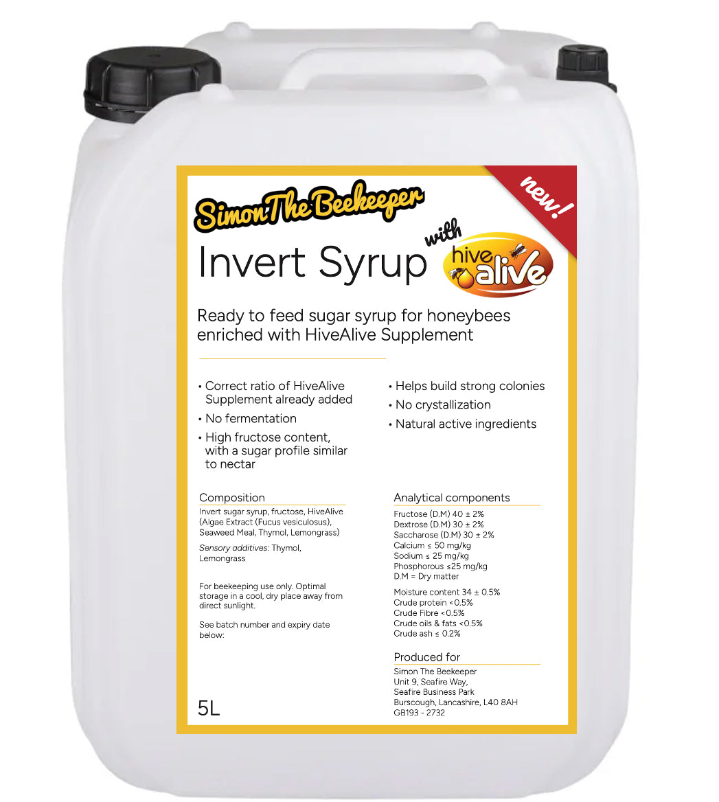 Hive Alive Inverted Syrup 5L – Simon The Beekeeper