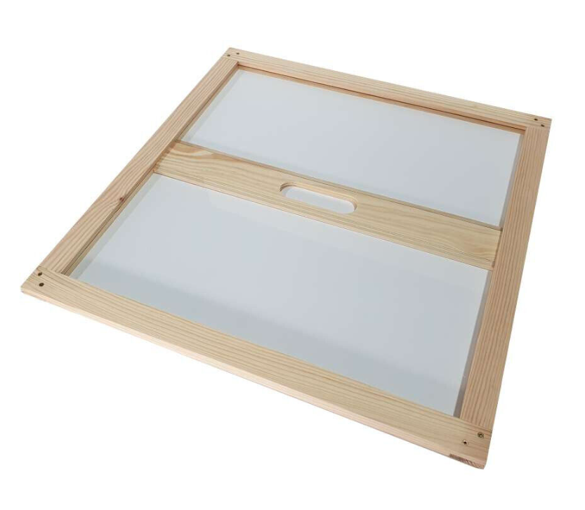 Clear Crown Board with Porter bee escape – Simon The Beekeeper