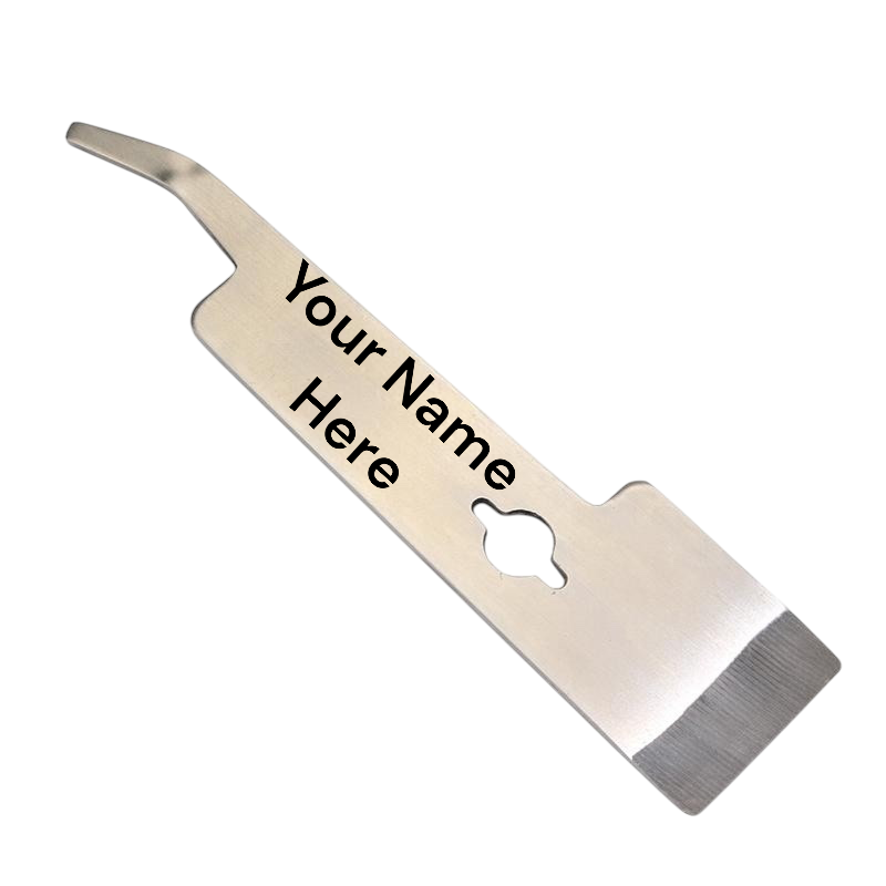 Personalised Laser Engraved Mini Hive Tool – Simon The Beekeeper