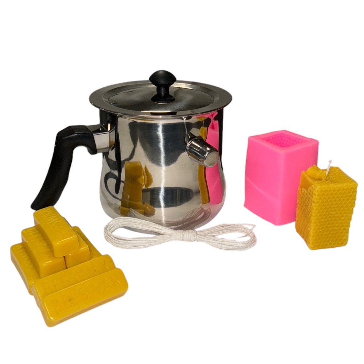 Candle Making Kit with Choice of Candle Moulds – Simon The Beekeeper