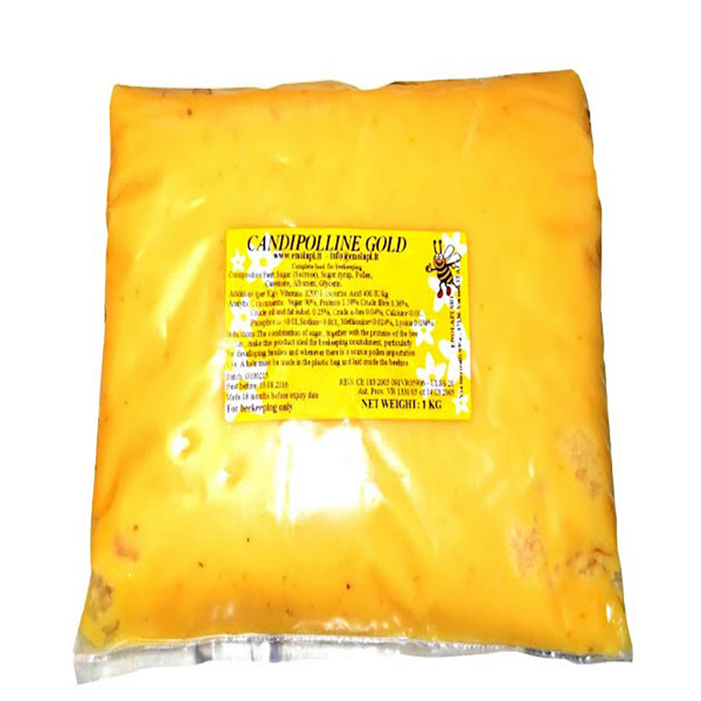 Candipolline Gold: 1kg Pouch – Simon The Beekeeper