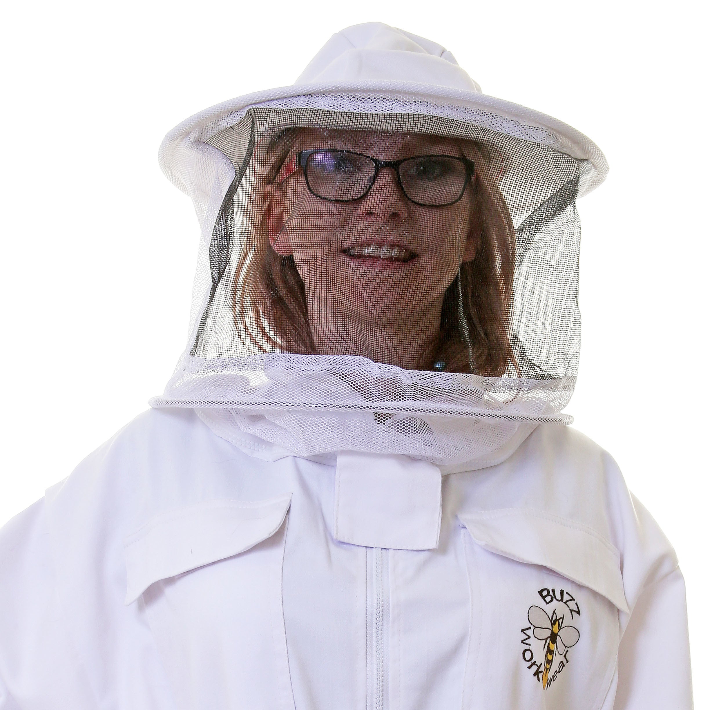 Buzz Work Wear Suit Round Veil – Simon The Beekeeper